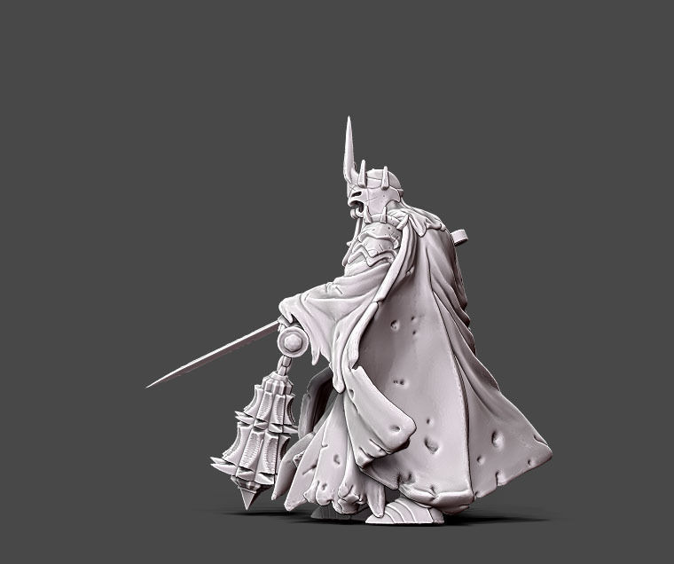 wraith lord - 35mm scale 3D model 3D printable | CGTrader