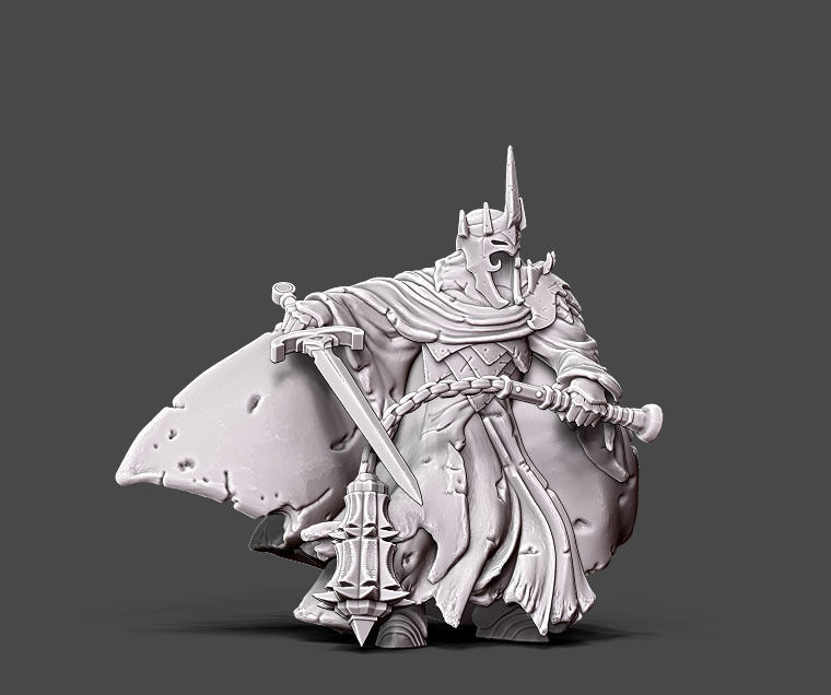 wraith lord - 35mm scale 3D model 3D printable | CGTrader