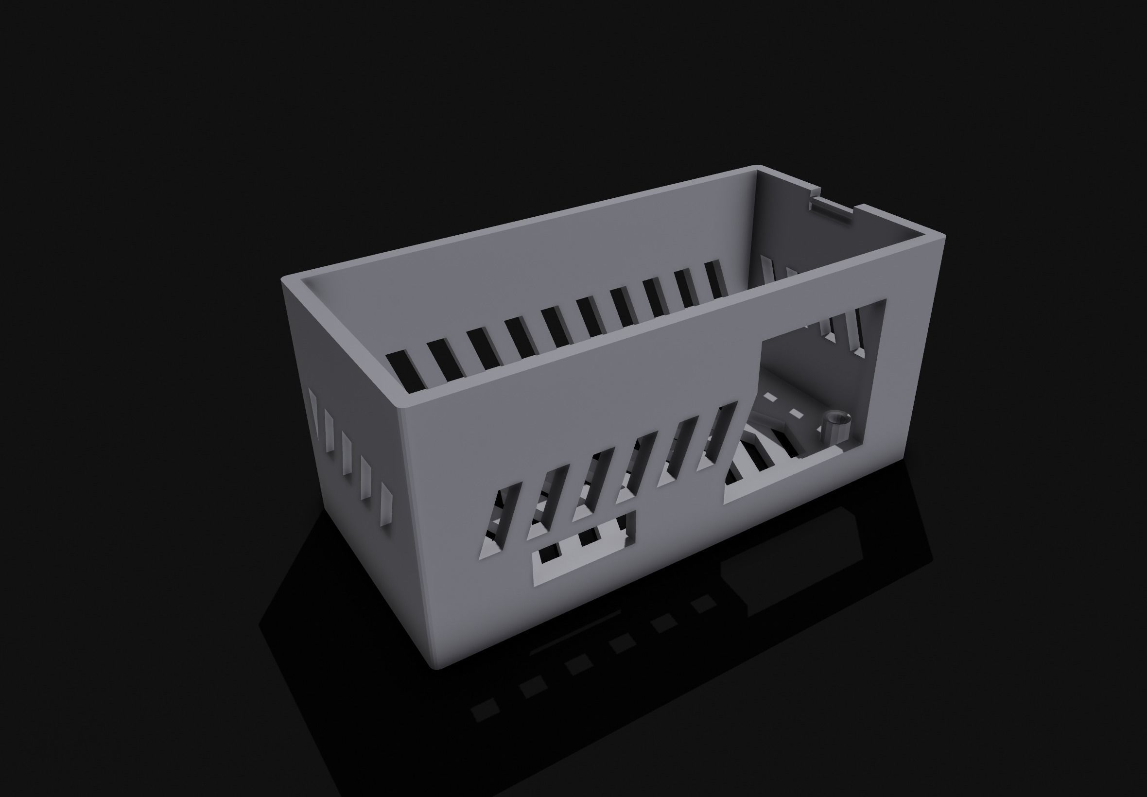 Full case for Pimoroni Enviro PIM458 and Raspberry Pi Zero 2 W 3D model ...