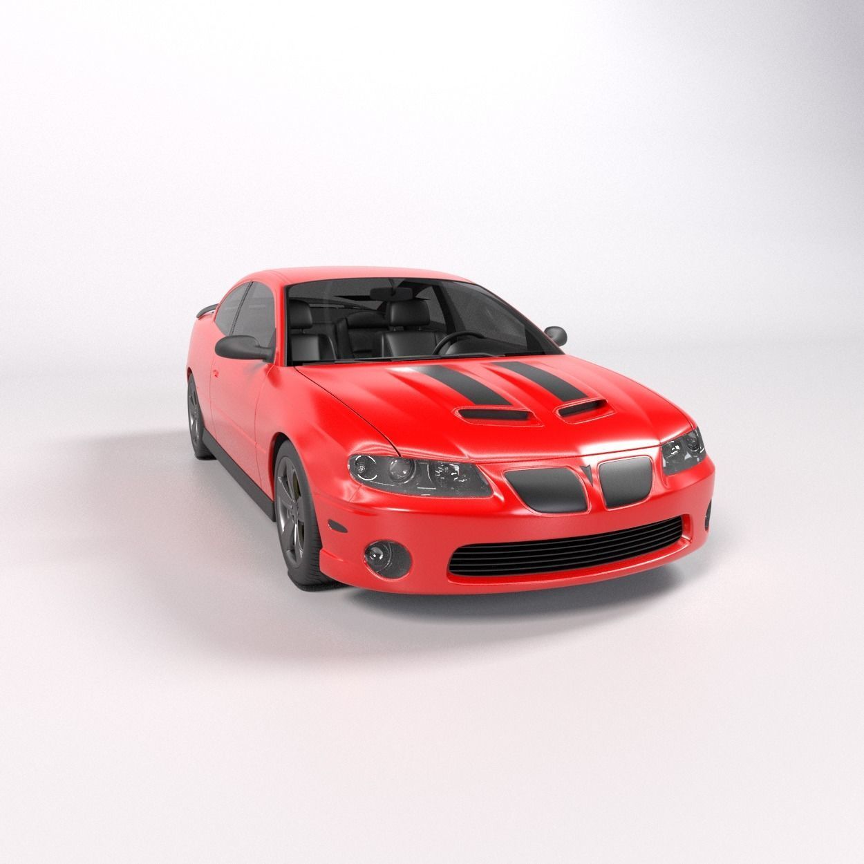 Pontiac Car 3d model 3D model | CGTrader