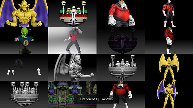 Dragon ball 3D Model Collection | CGTrader
