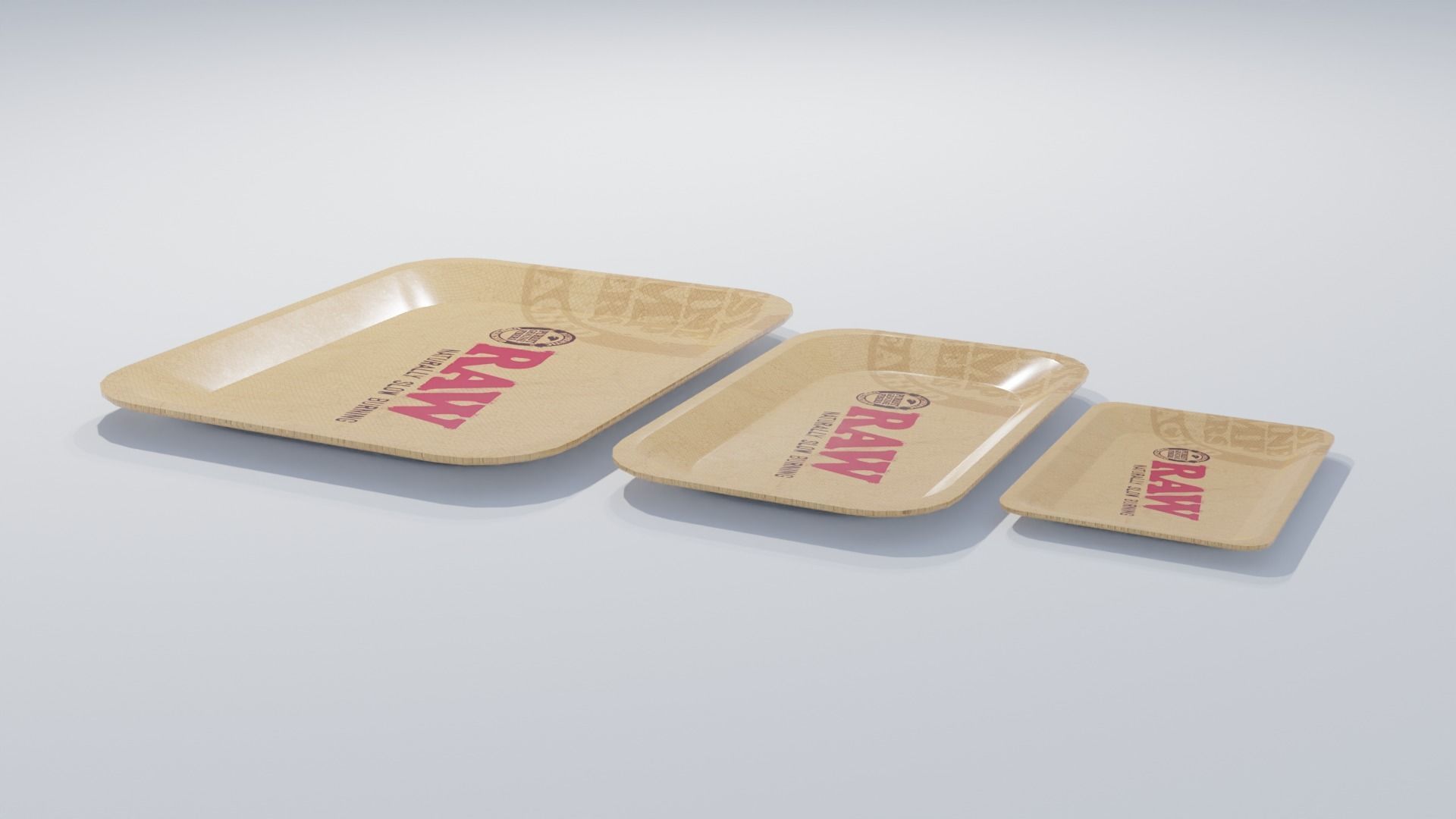 3D model Rolling Trays 4K and 2K VR / AR / low-poly | CGTrader