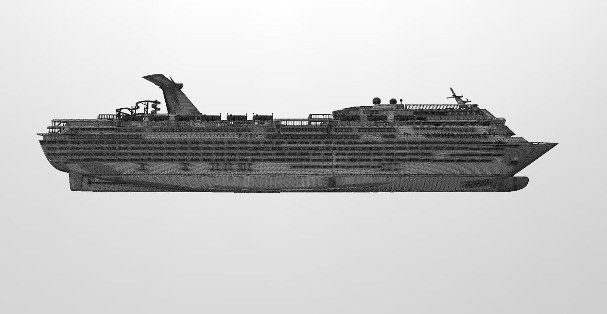 CARNIVAL IMAGINATION cruise ship 3d printable model 3D model 3D ...