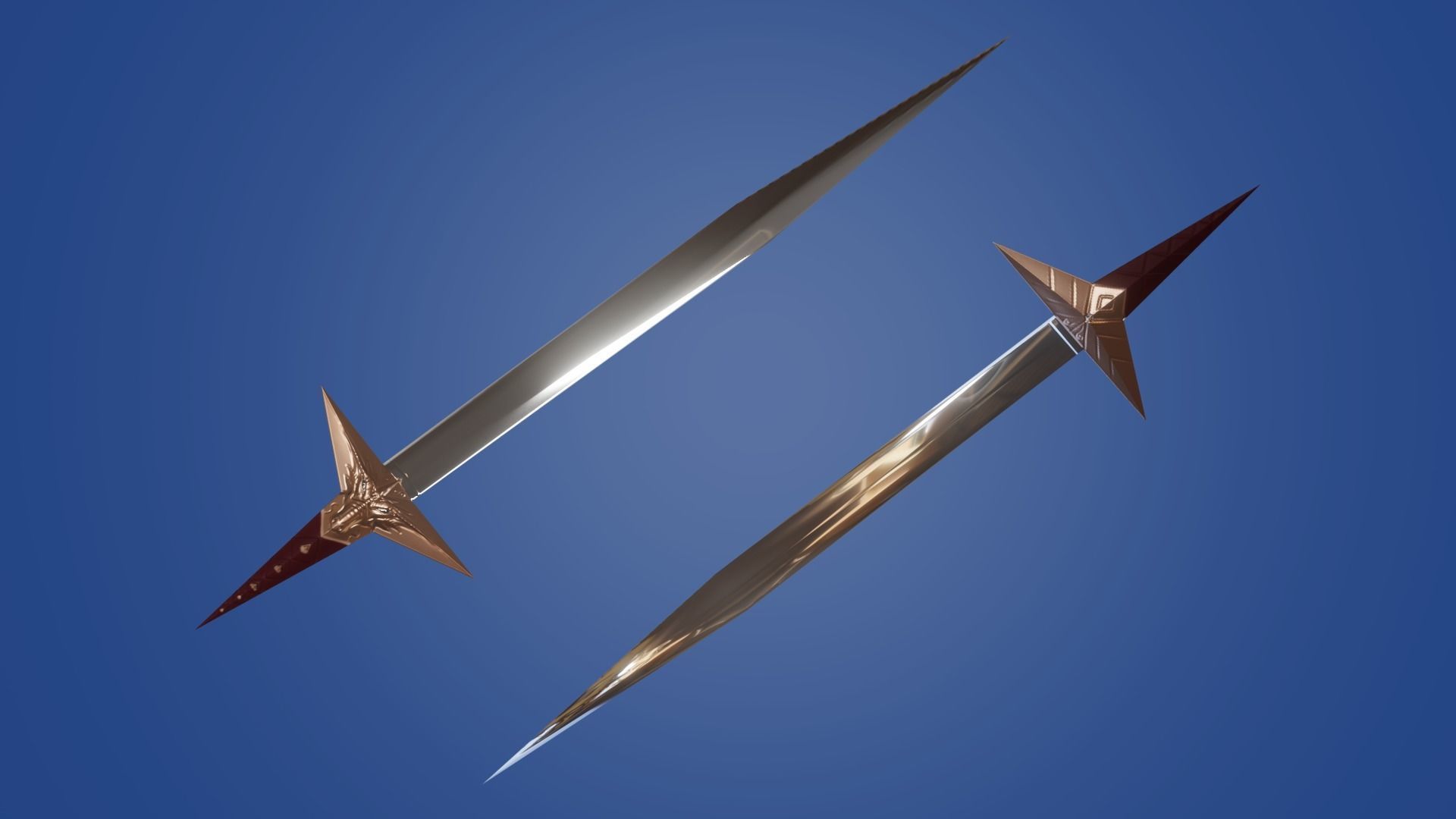 3D model Extra Low Poly Woman Warrior VR / AR / low-poly | CGTrader