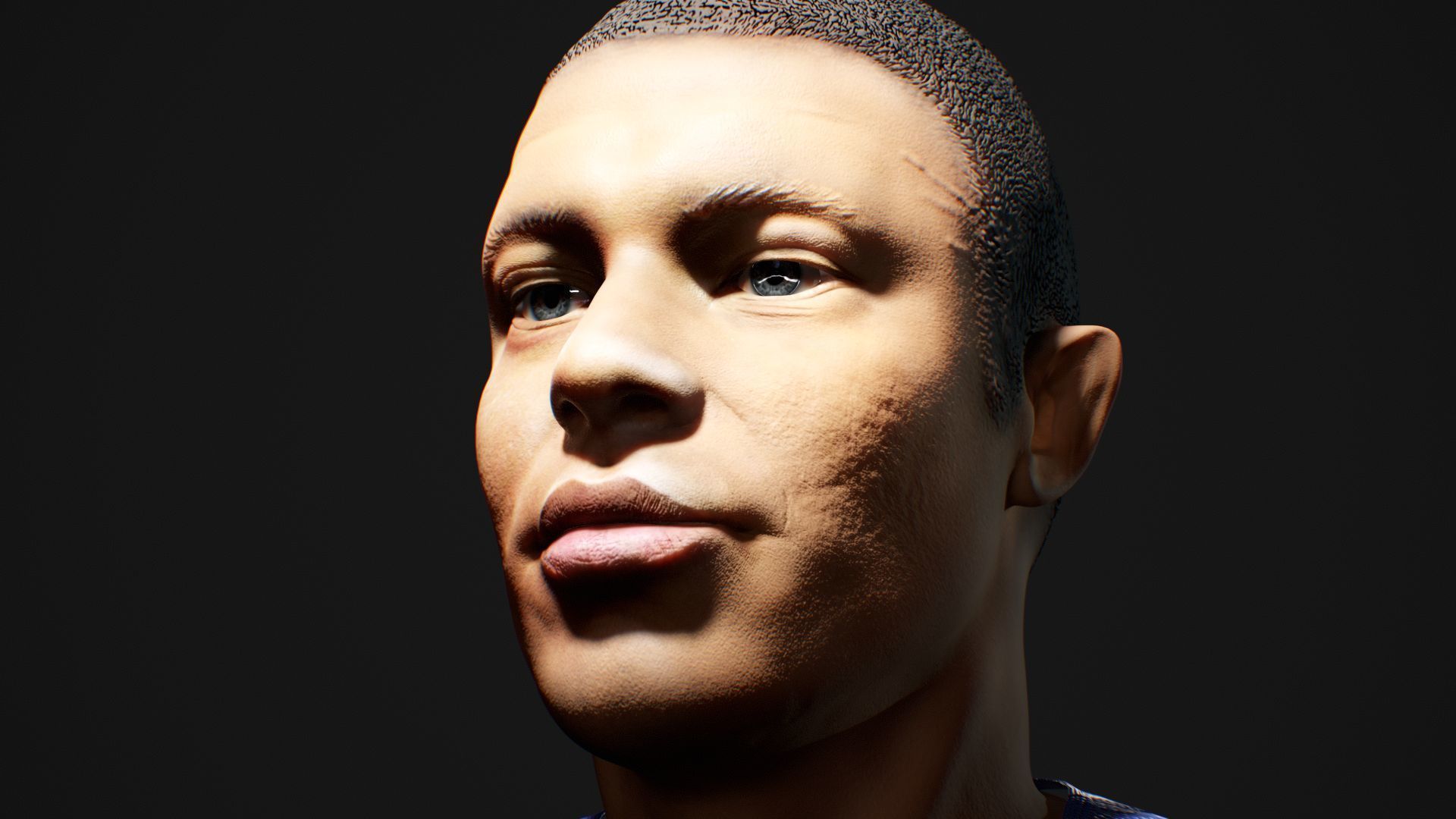 3D model Kylian Mbappe Renderable VR / AR / low-poly | CGTrader
