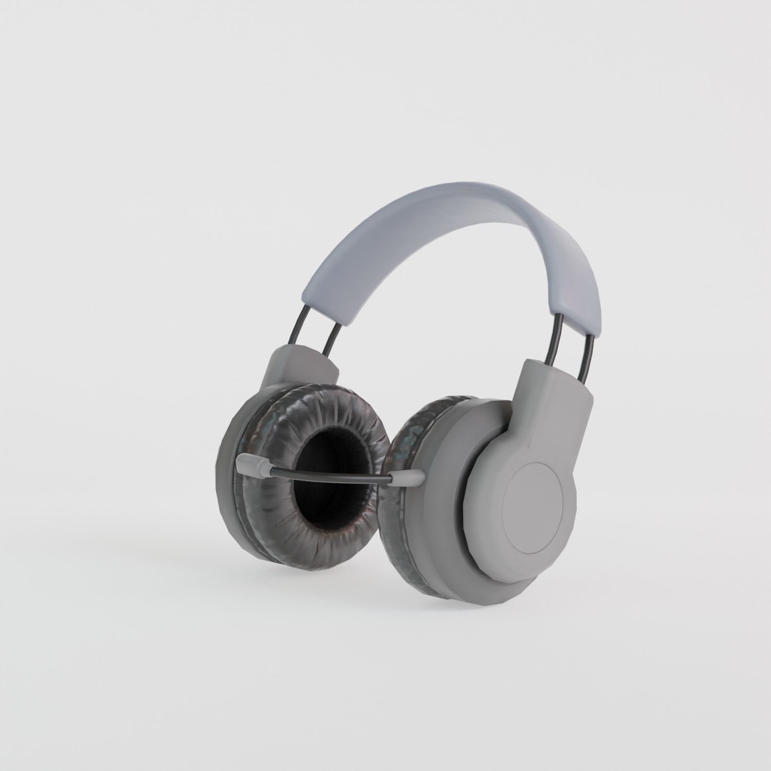 3D model Low-poly Simple Headphones VR / AR / low-poly | CGTrader