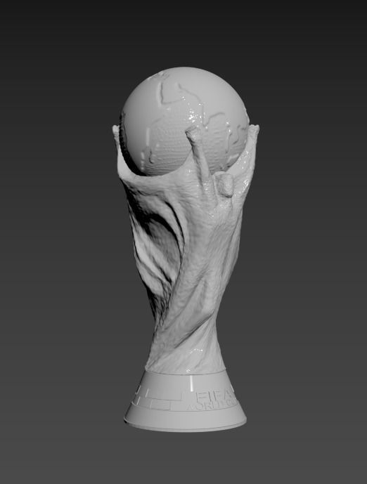 World Cup Trophy 3D model 3D printable | CGTrader