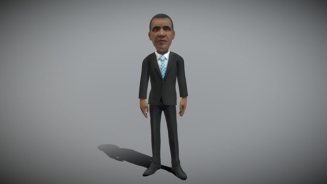 3D model Black Man VR / AR / low-poly rigged animated | CGTrader