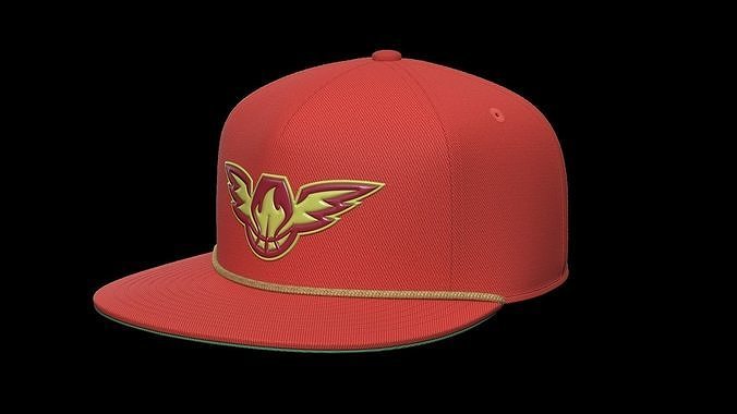 Flat Bill adususter cap 3D model | CGTrader