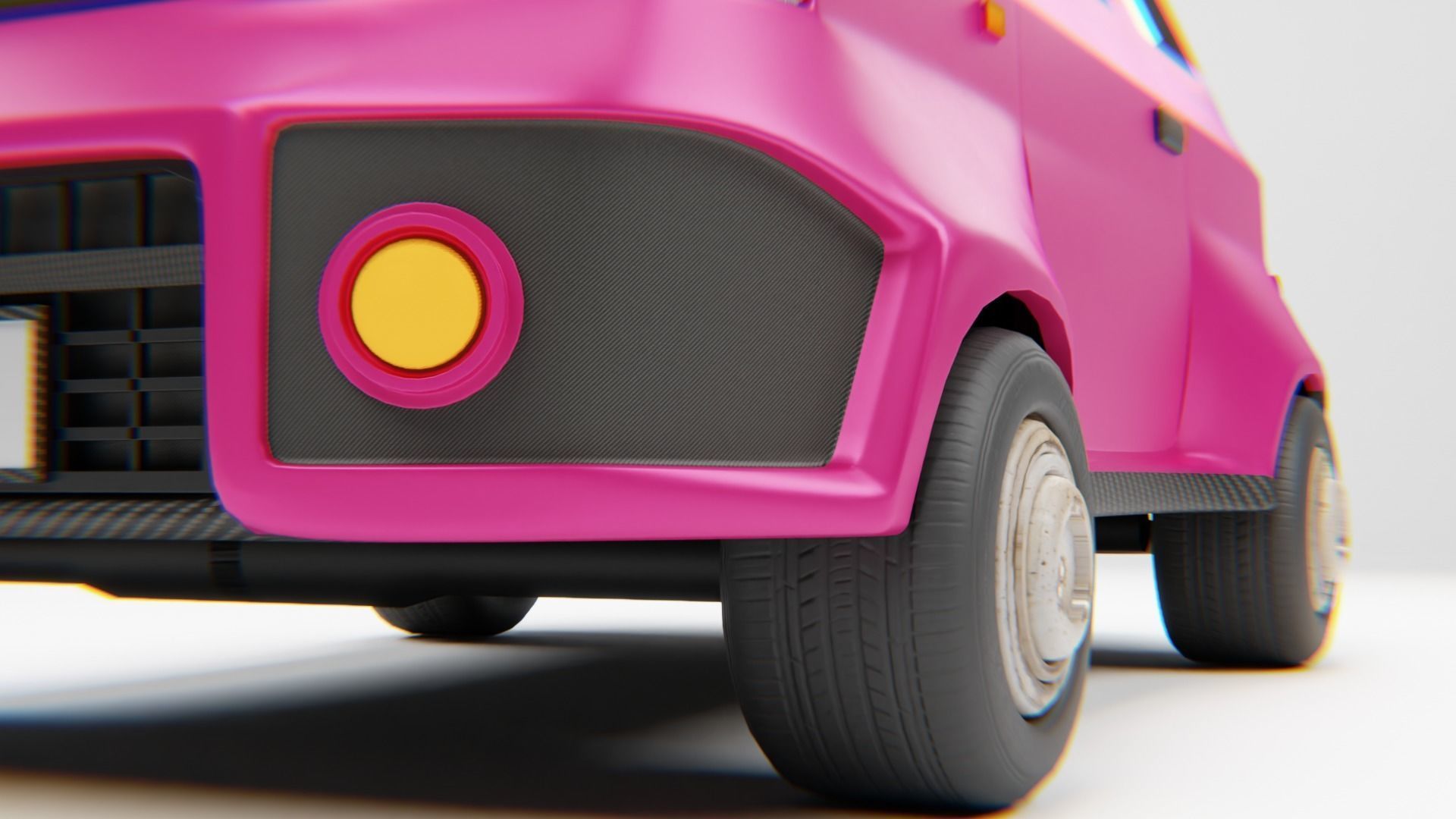 CARTOON CAR 3D model | CGTrader