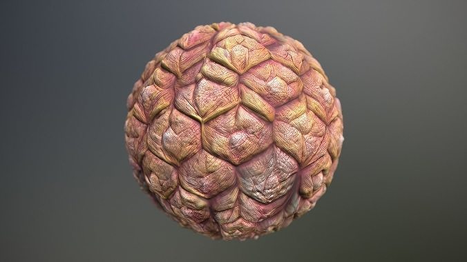 Material Skin Monster 28 Seamless PBR Texture Texture | CGTrader