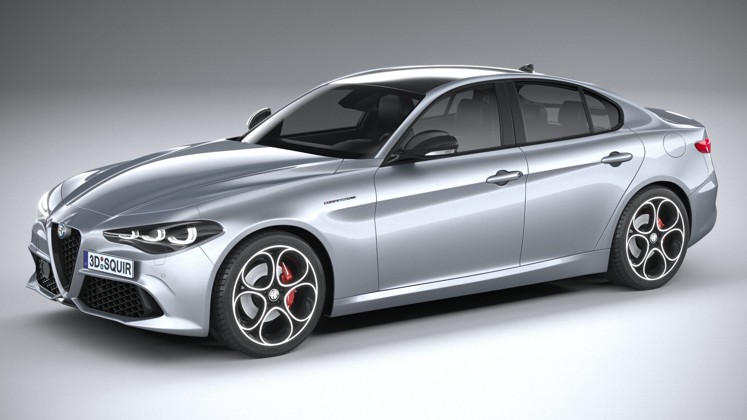 Alfa Romeo Giulia 2023 3D model | CGTrader