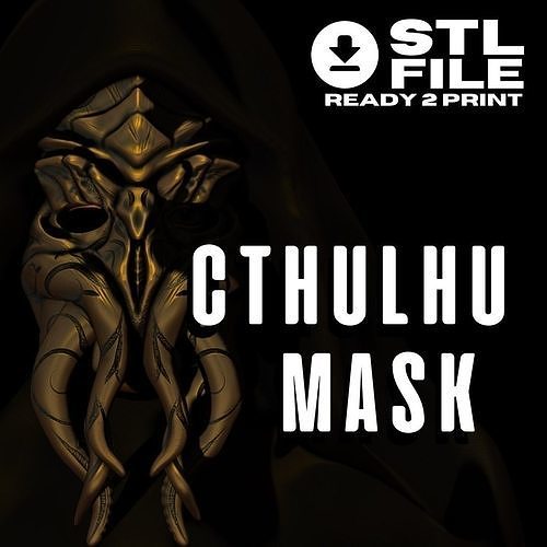 Cthulhu Cultist Mask
