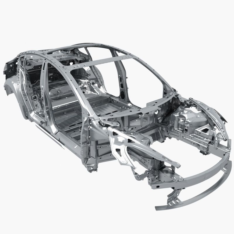 Car frame 3D model | CGTrader