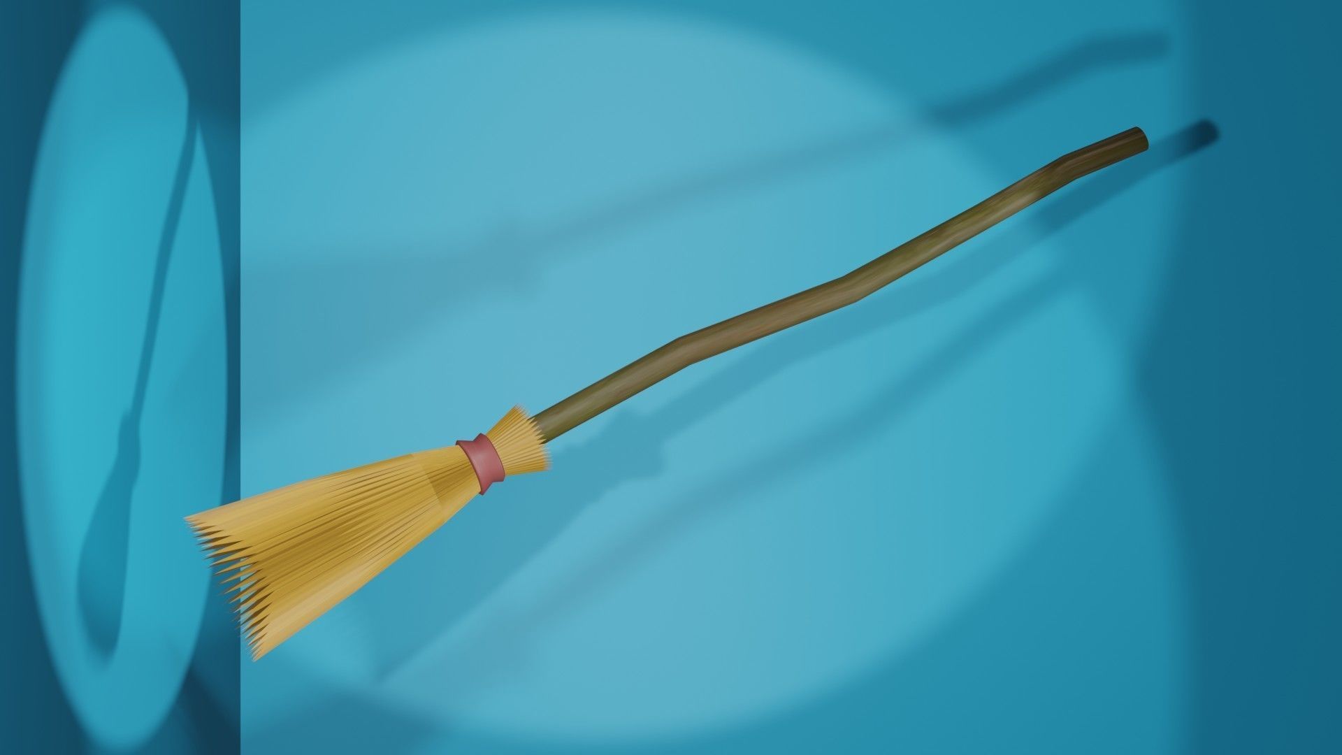 Flying Broom 3D model | CGTrader