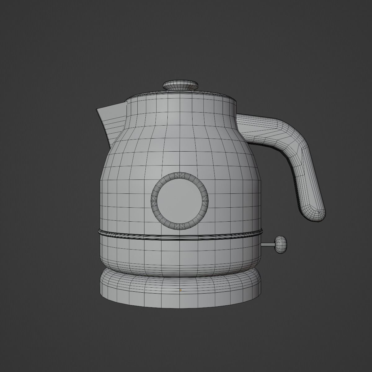 3D model Scuffed Plastic Kettle VR / AR / low-poly | CGTrader