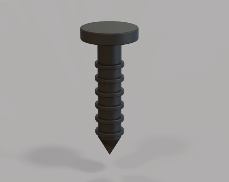 Push Retainer Blind Rivet 3D model 3D printable | CGTrader