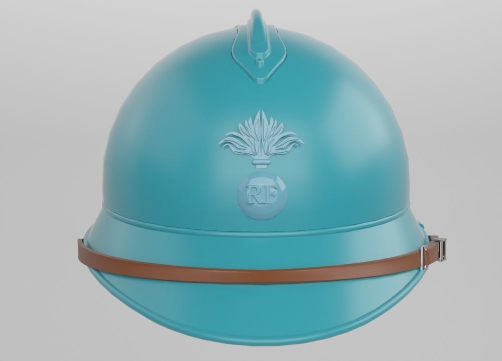 M15 Adrian helmet 3D model | CGTrader