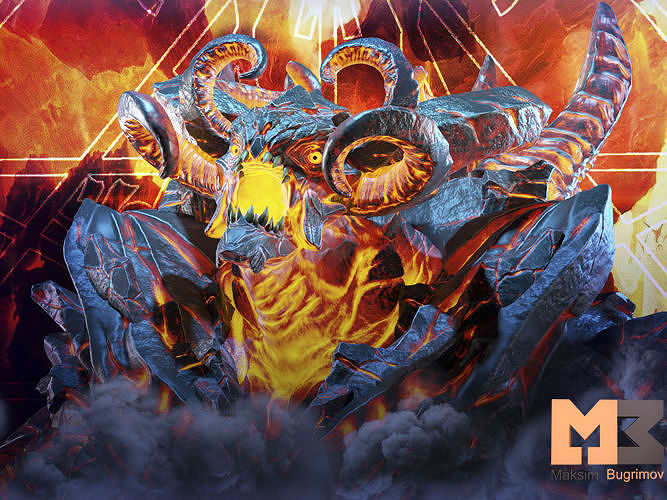 3D model Devil RPG VR / AR / low-poly | CGTrader