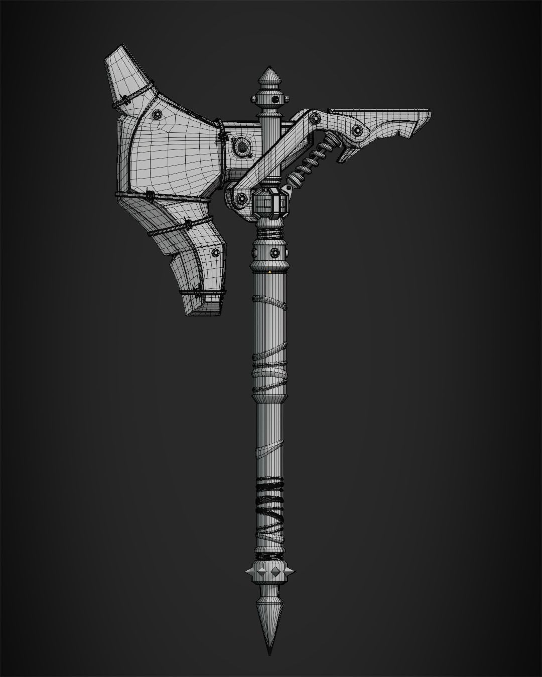 Overwatch 2 Junker Queen Full Bundle for Cosplay 3D Model Collection ...