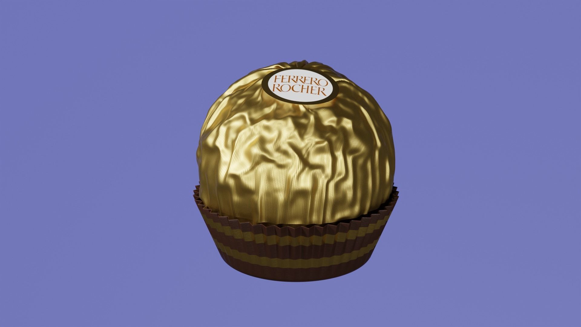 Chocolate Ferrero Rocher 3D model | CGTrader