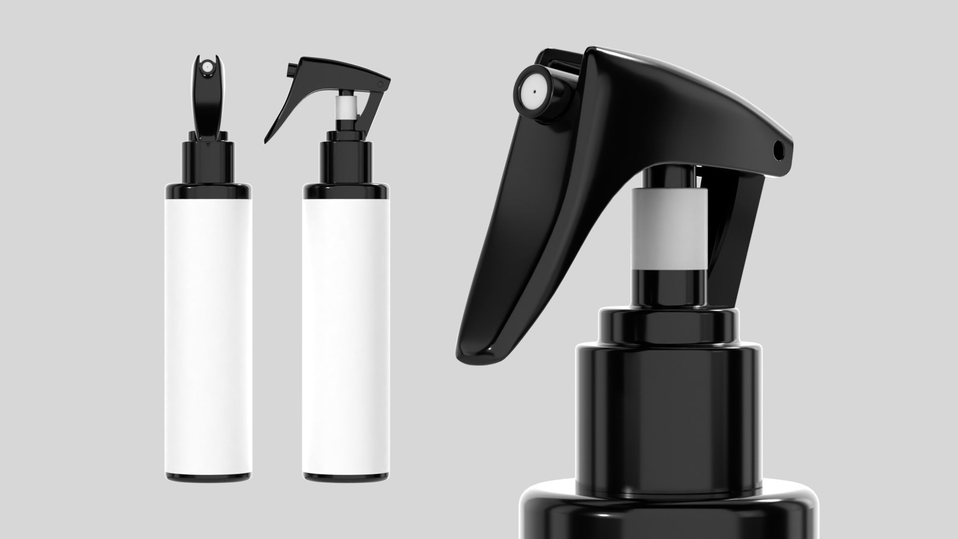 Trigger Spray Bottle 3D model | CGTrader