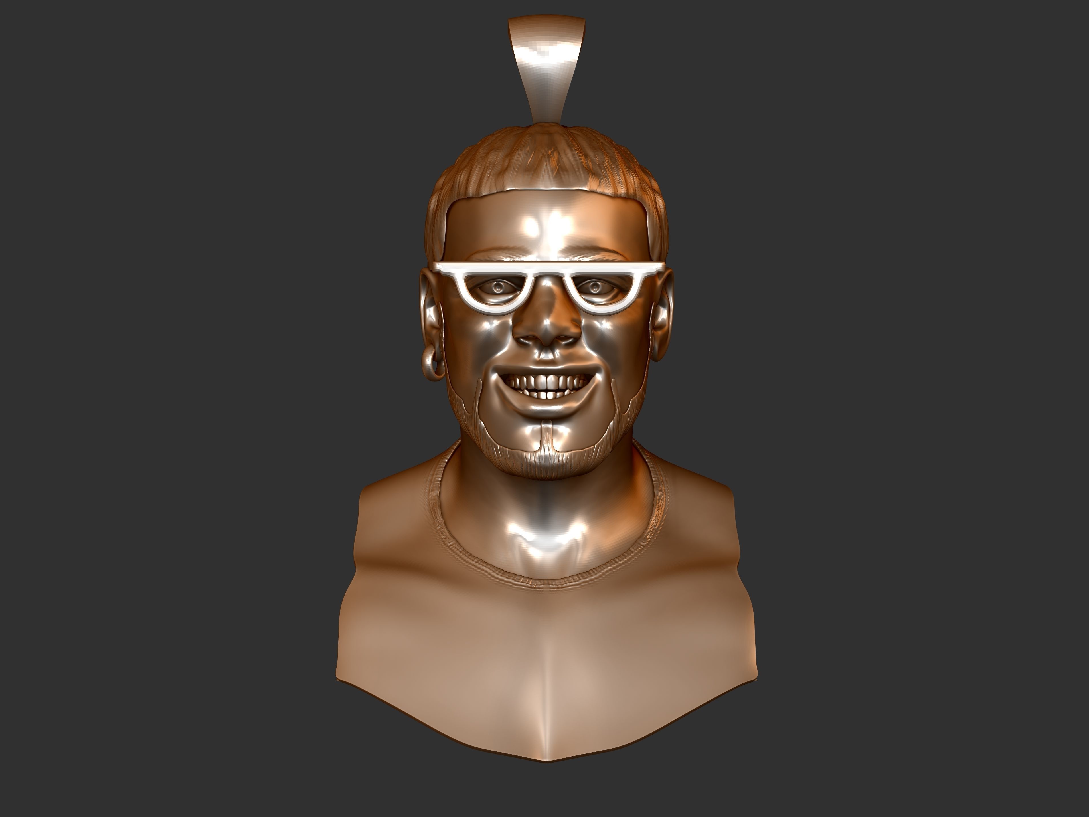anuel aa pendant 3D model | CGTrader