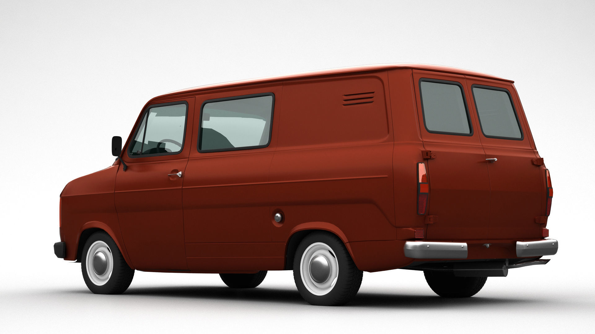 Ford Transit Mk2 3D model | CGTrader