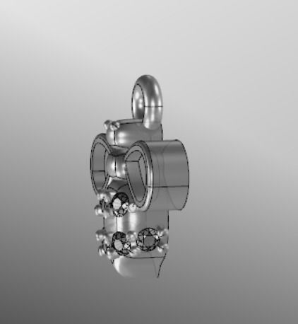 Pendant k24 3D model 3D printable | CGTrader