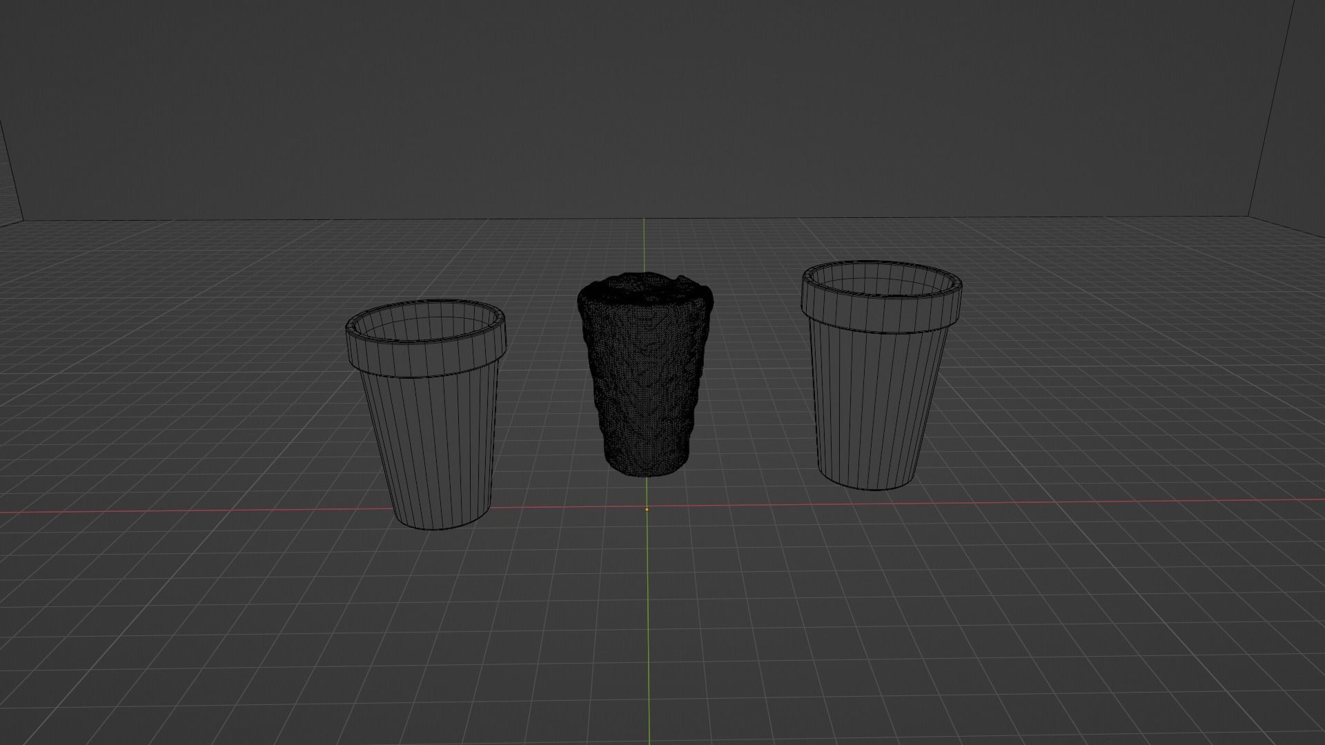 Lean double cup 3d model v2 3D model | CGTrader