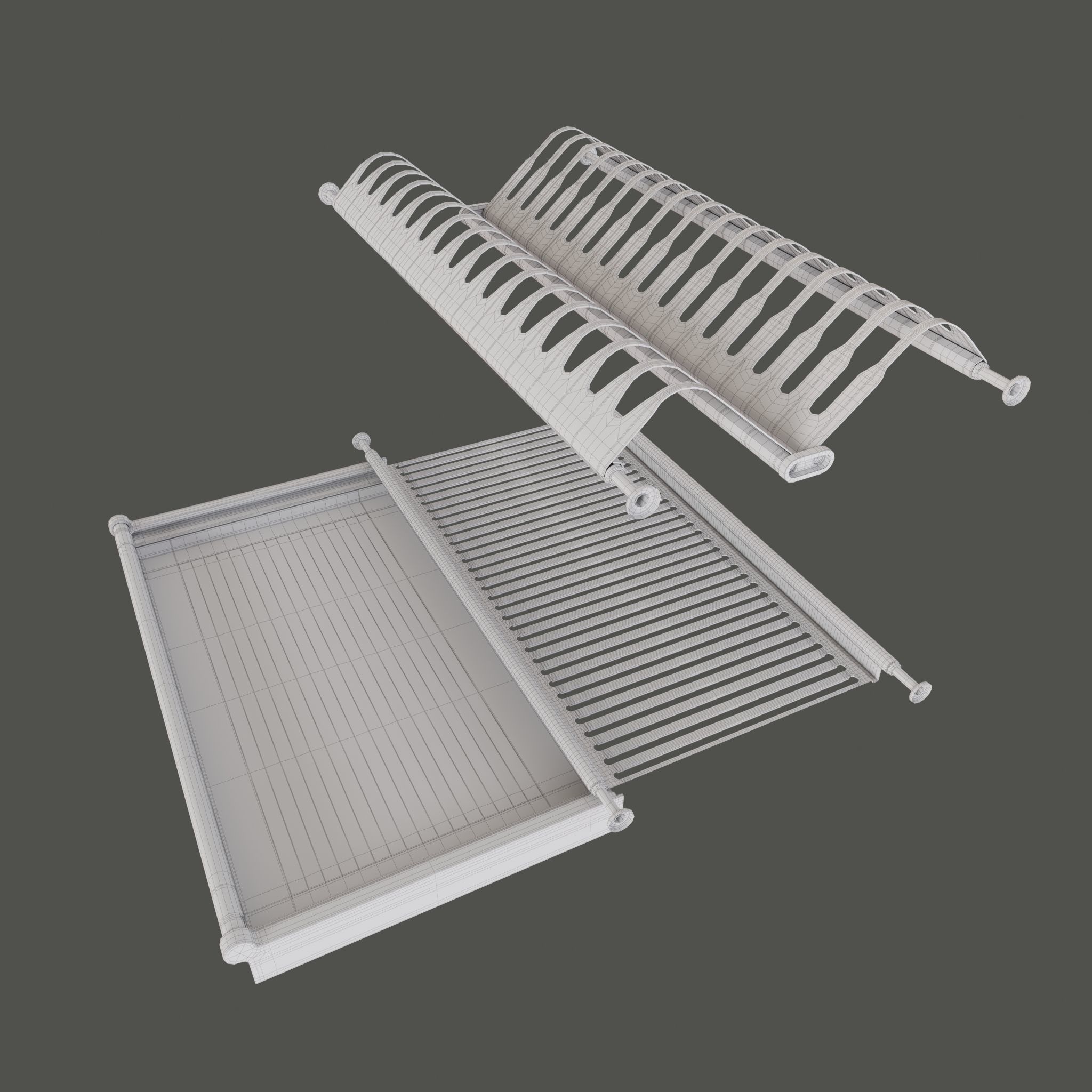 E007 304 Excel Dish Rack 3D model | CGTrader