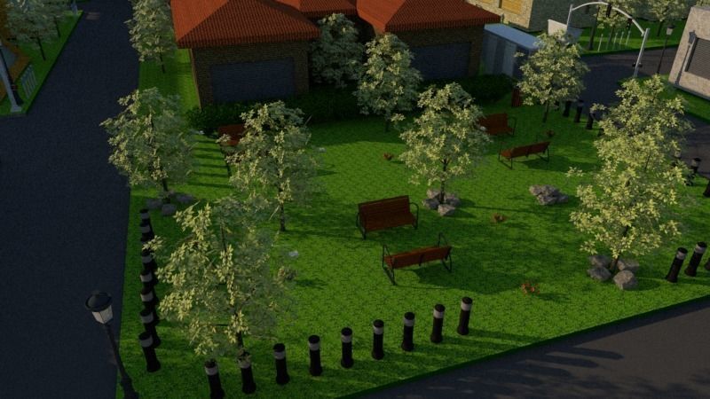 3D model Small City map VR / AR / low-poly | CGTrader