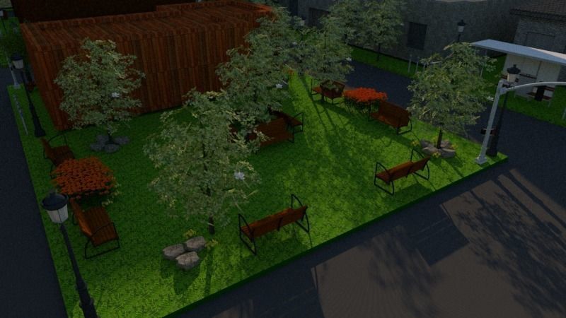3D model Small City map VR / AR / low-poly | CGTrader