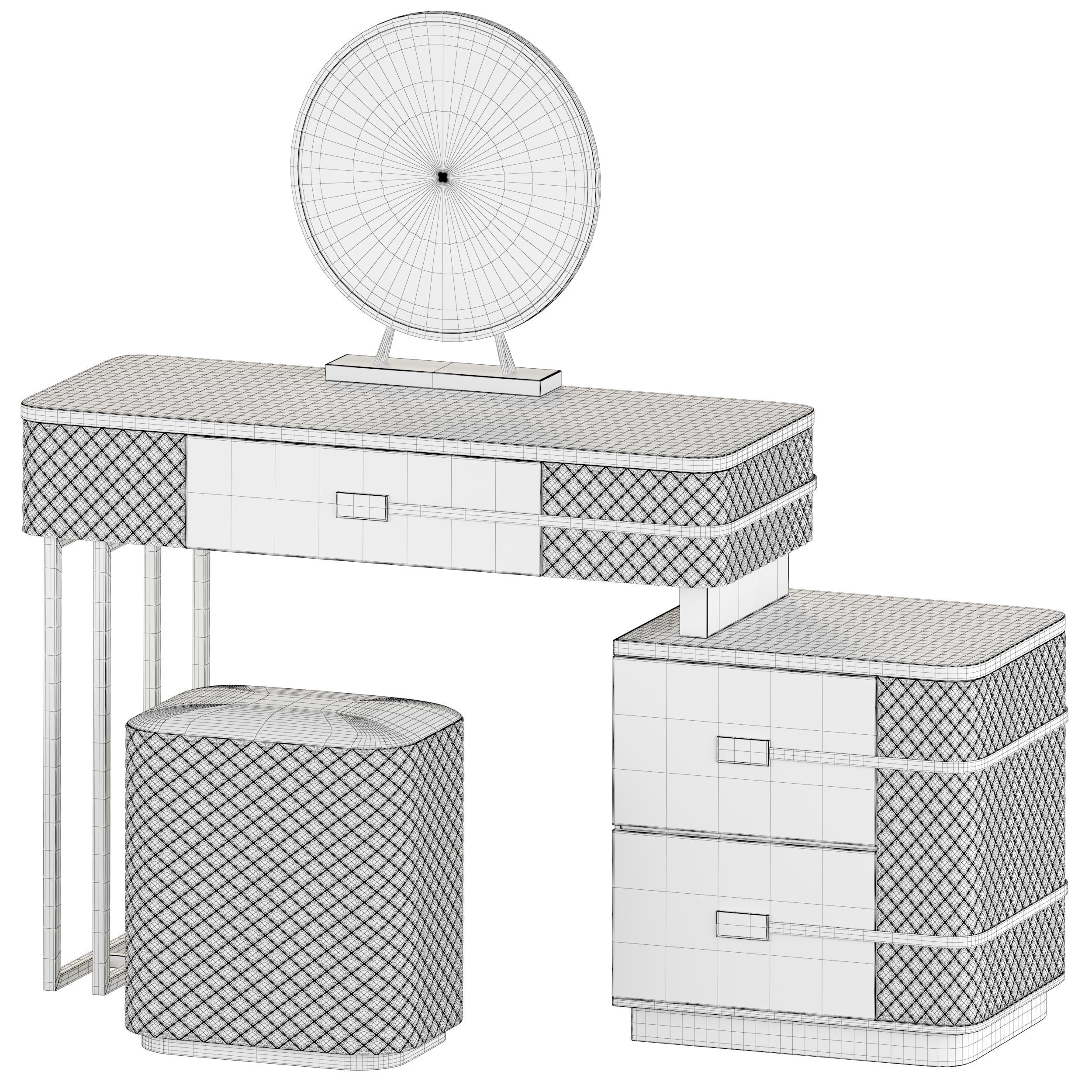 COLETTE Modern Vanity Set 3D model | CGTrader