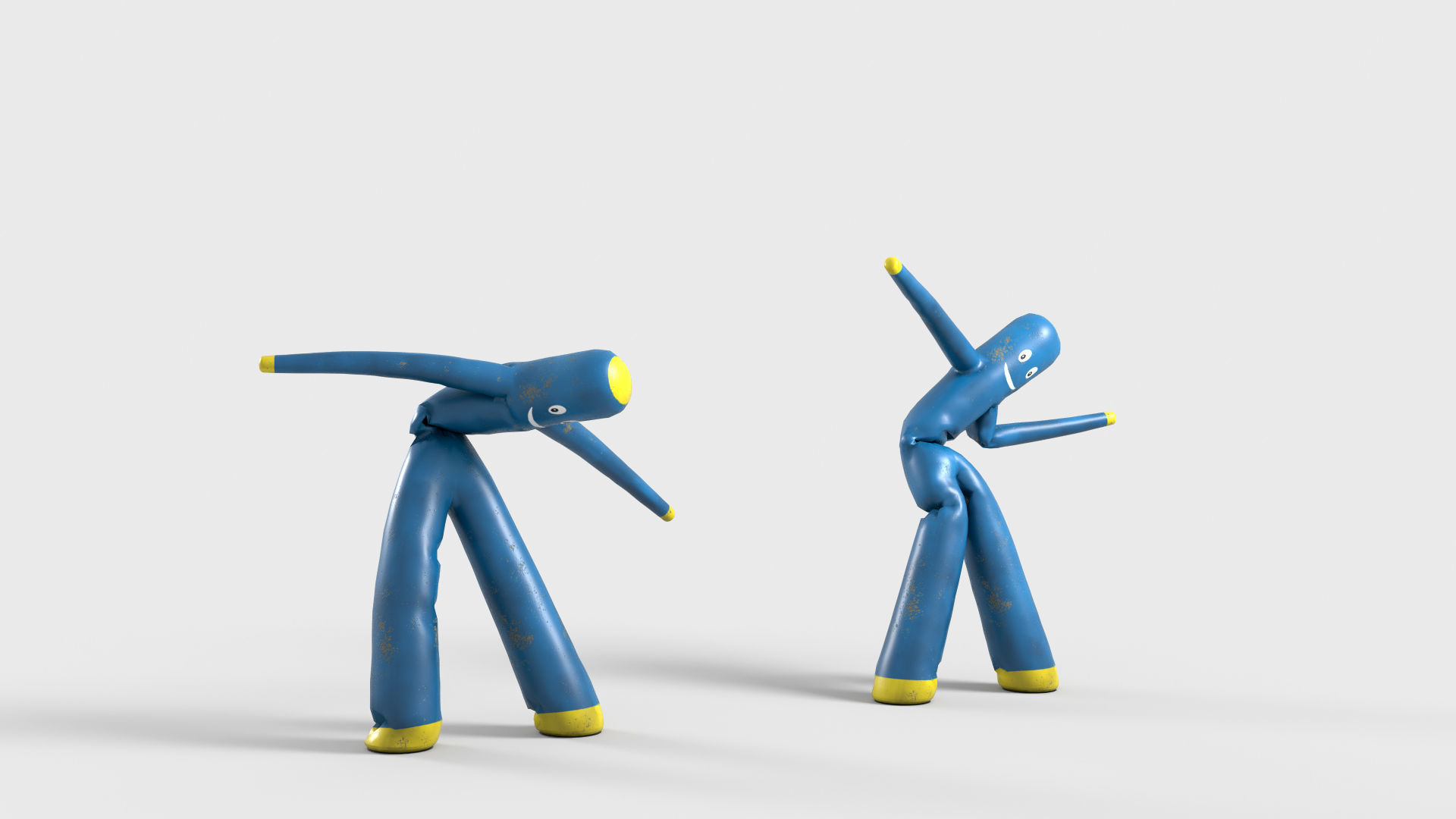 3D model Windman Animated Alembic Sequences VR / AR / low-poly | CGTrader