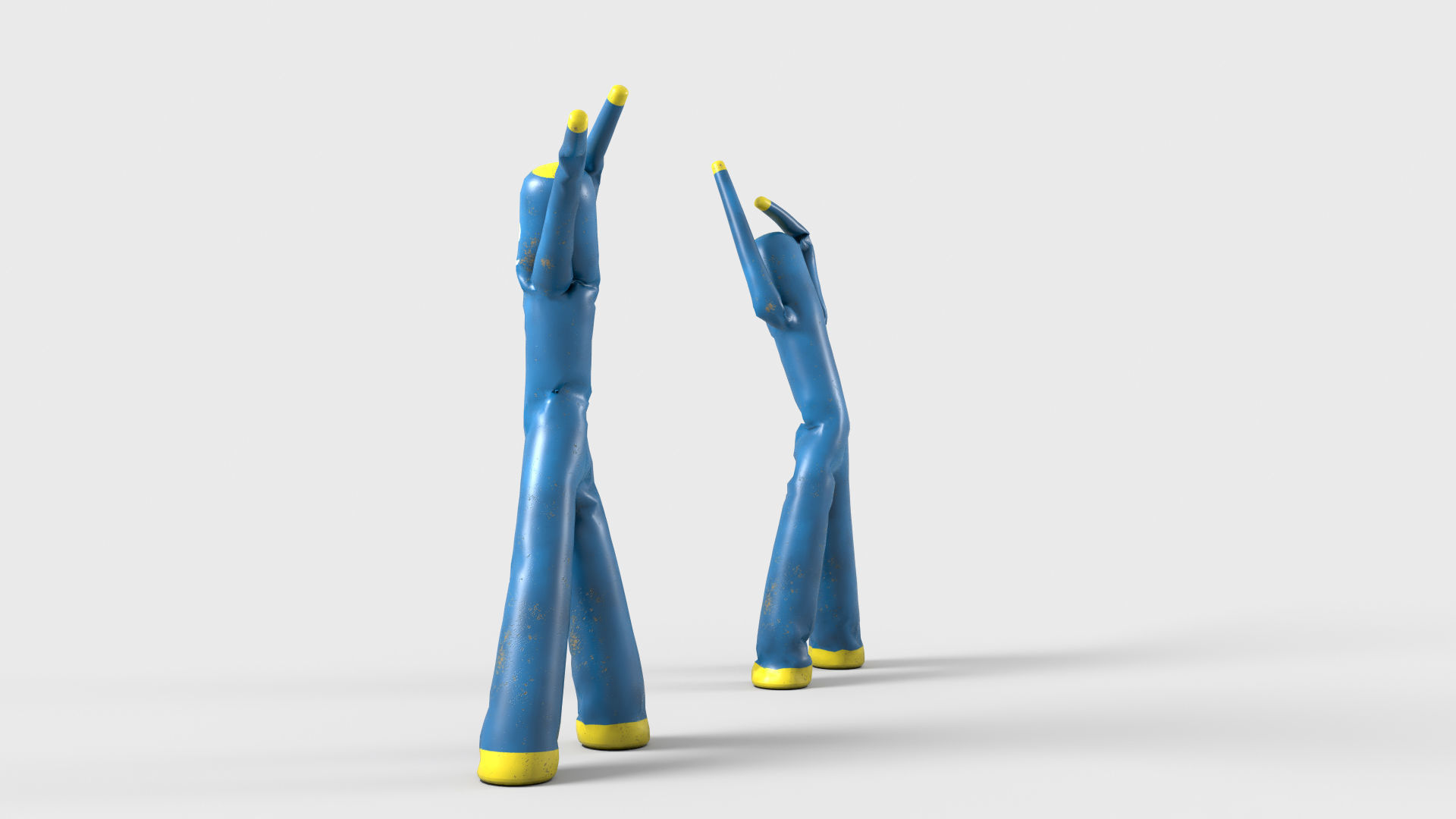 3D model Windman Animated Alembic Sequences VR / AR / low-poly | CGTrader