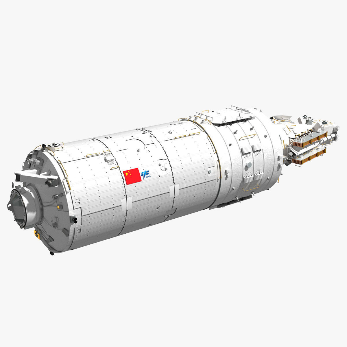 mengtian module 3D model animated | CGTrader