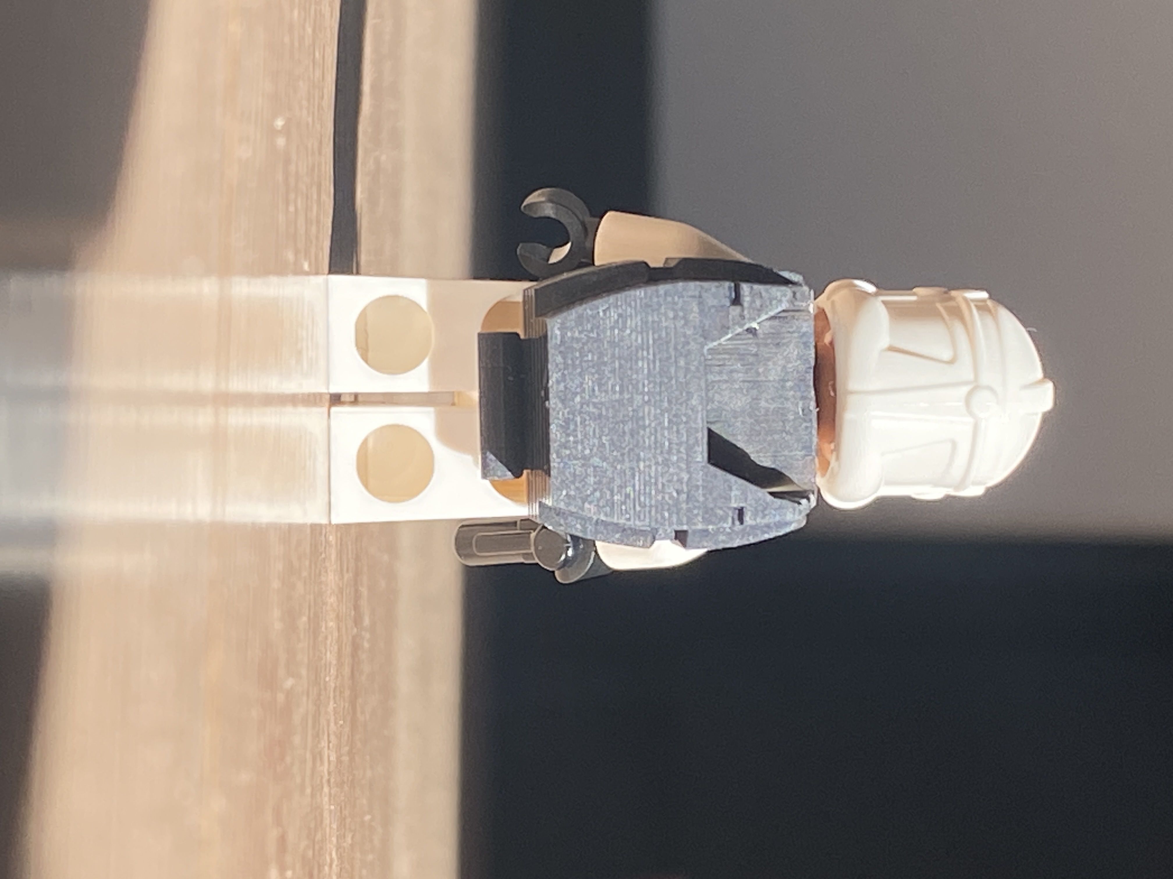 LEGO STAR WARS CLONE TROOPER BACKPACK STL 3D model 3D printable | CGTrader