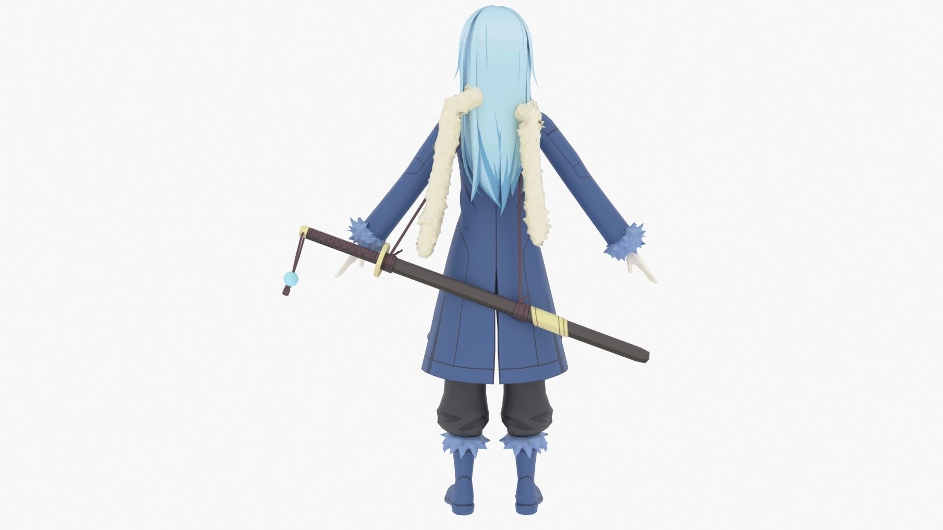 Rimuru Tempest - tensura 3D model | CGTrader
