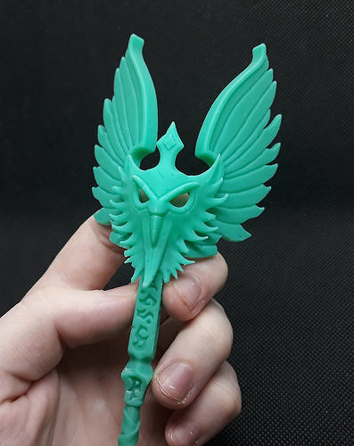 Rune staff 3d print 3D model 3D printable | CGTrader