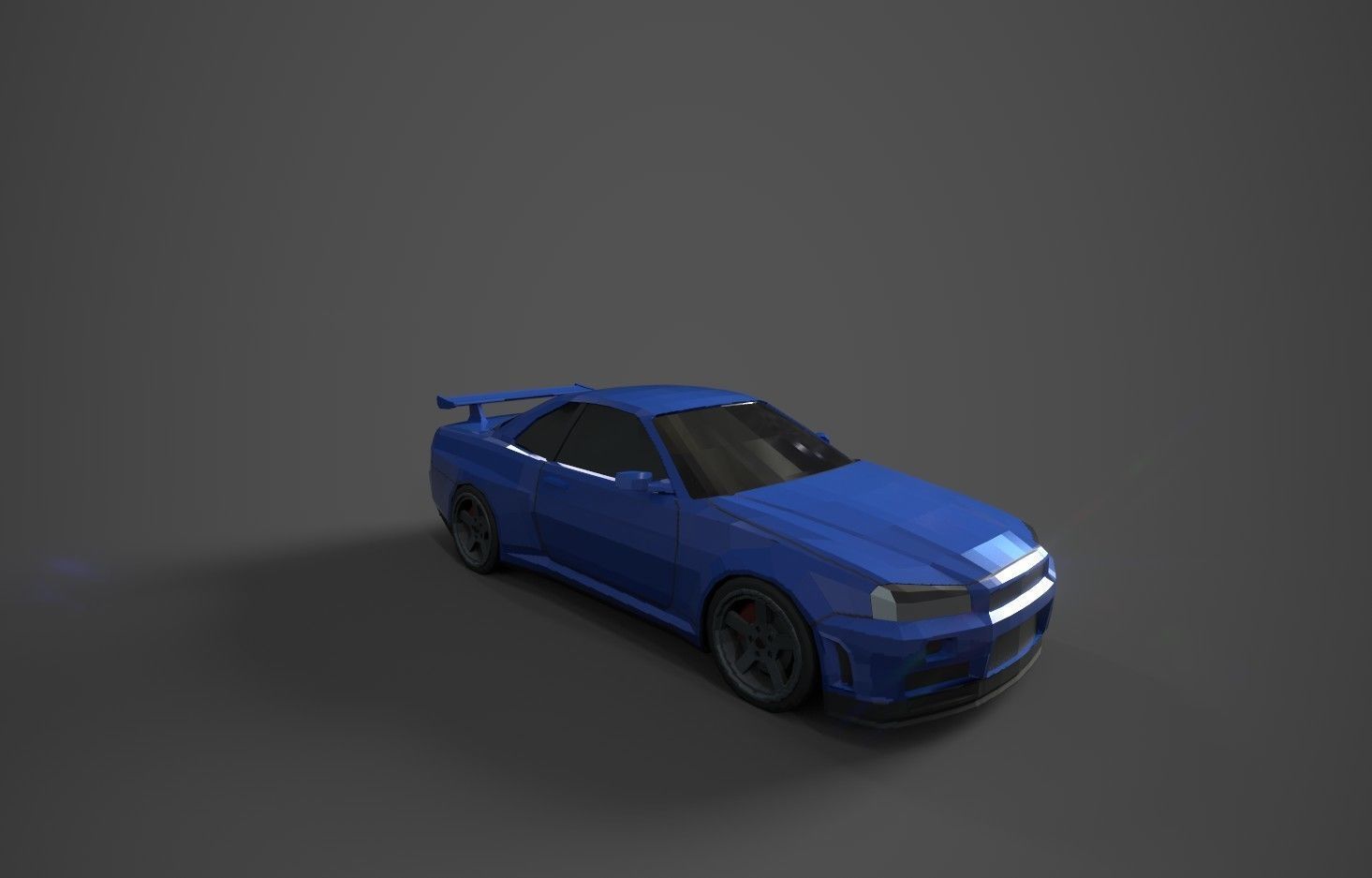 3D model Nissan Skyline GTR R34 VR / AR / low-poly | CGTrader