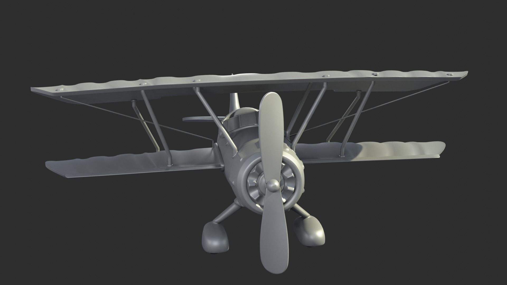 Mighty Hawk Aircraft 3D model | CGTrader