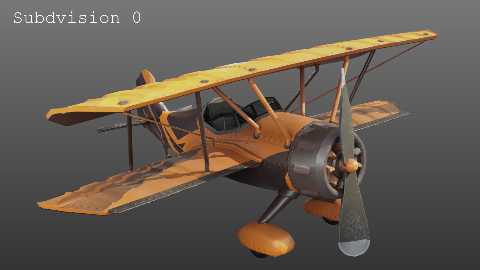 Mighty Hawk Aircraft 3D model | CGTrader