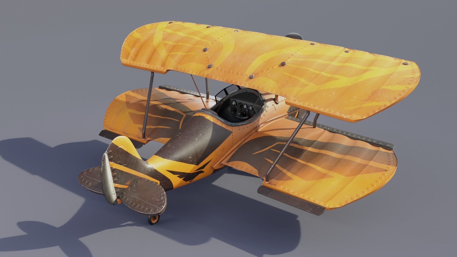 Mighty Hawk Aircraft 3D model | CGTrader