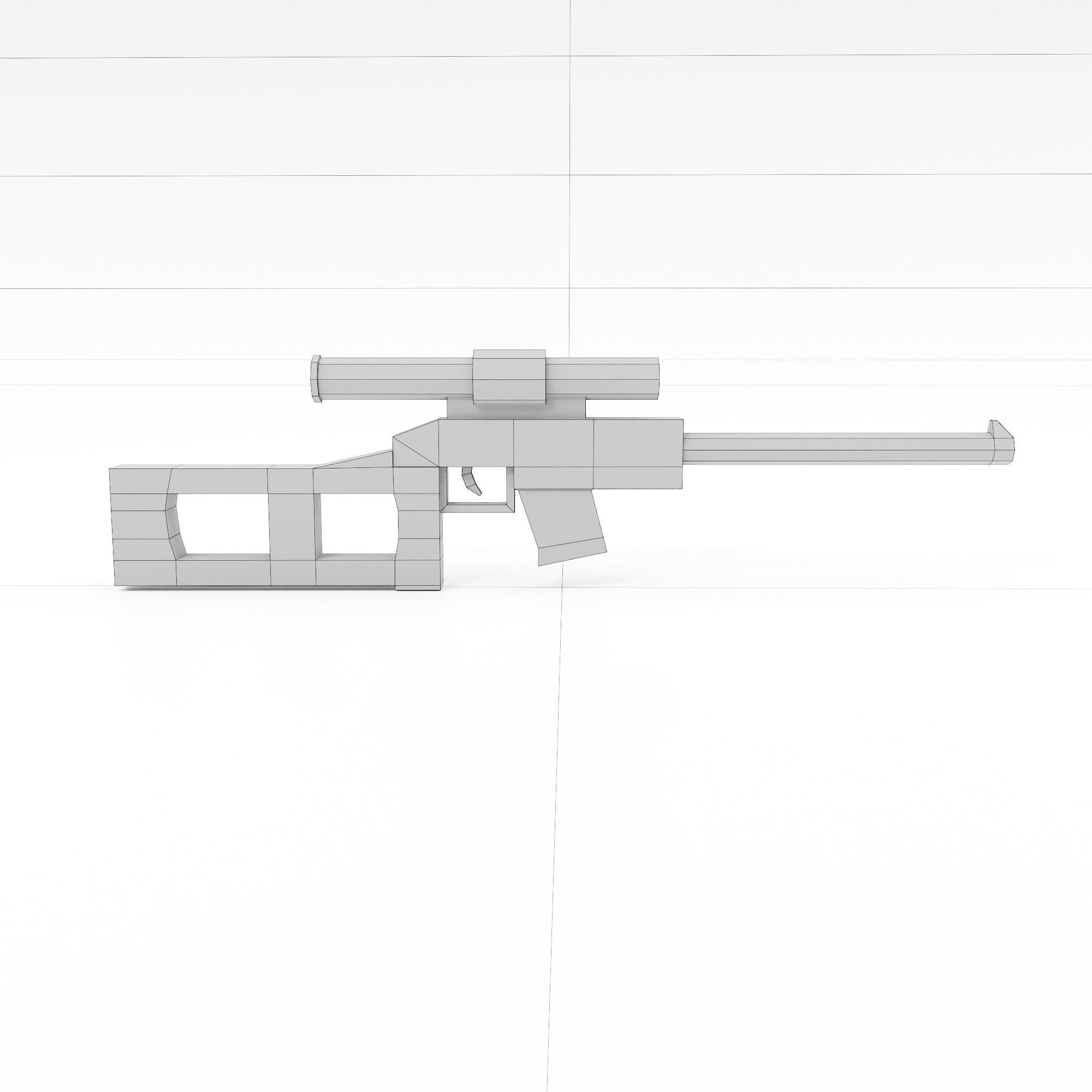 3D model VSS vintorez sniper rifle gun VR / AR / low-poly | CGTrader