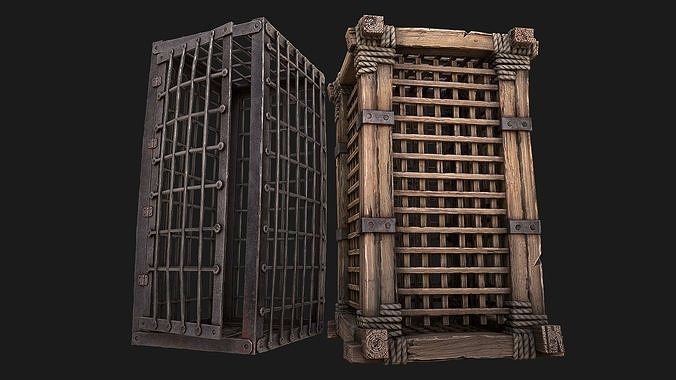 Printable Medieval Prison Cell