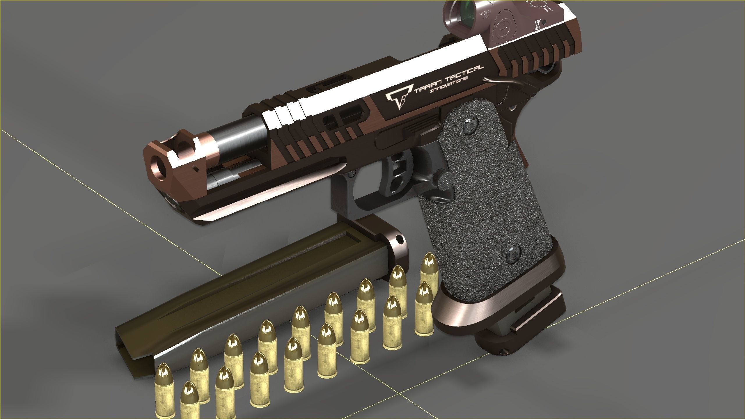 3D model TTI - Taran Tactical Innovations - Sand Viper VR / AR / low ...