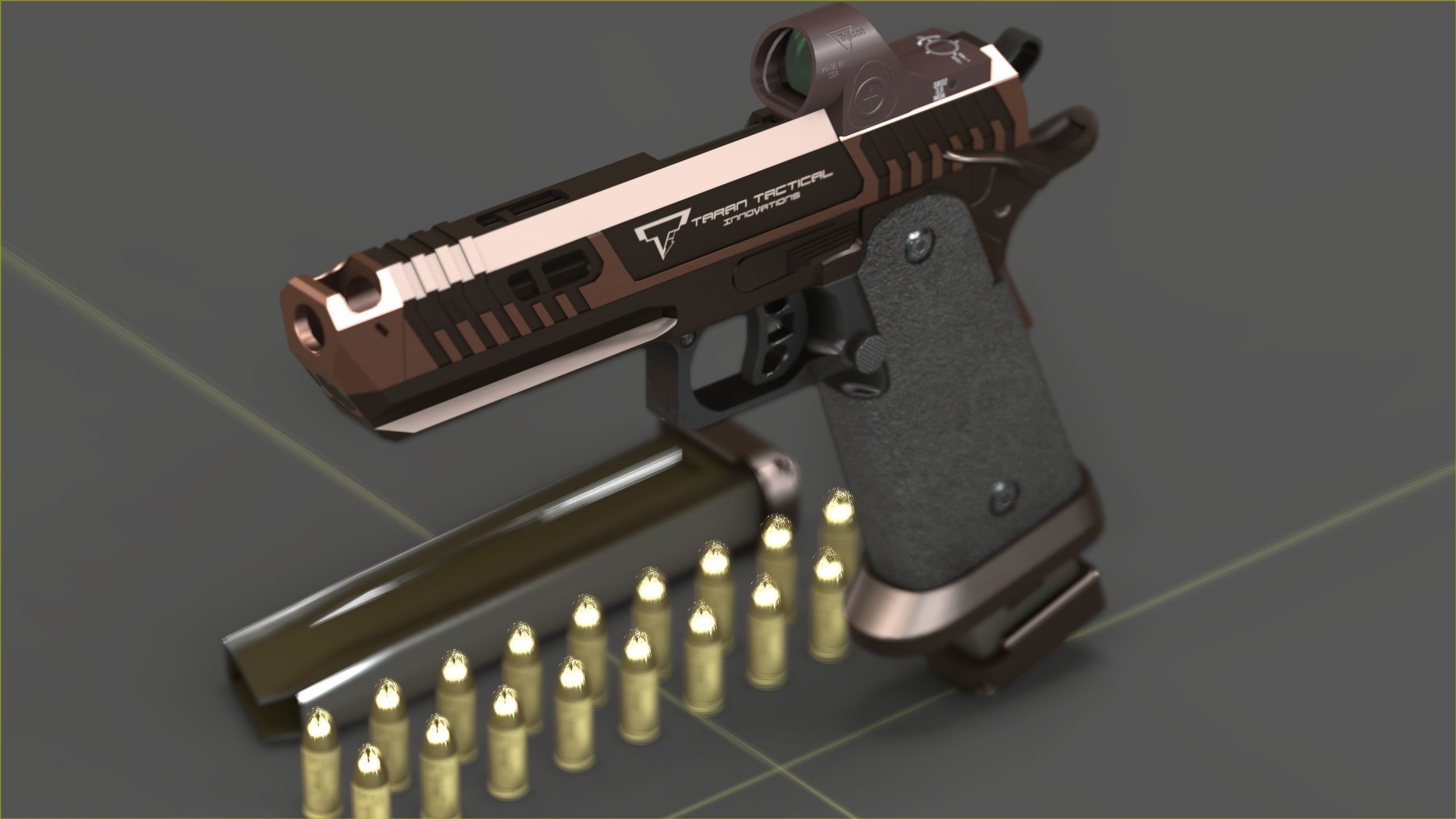 3D model TTI - Taran Tactical Innovations - Sand Viper VR / AR / low ...