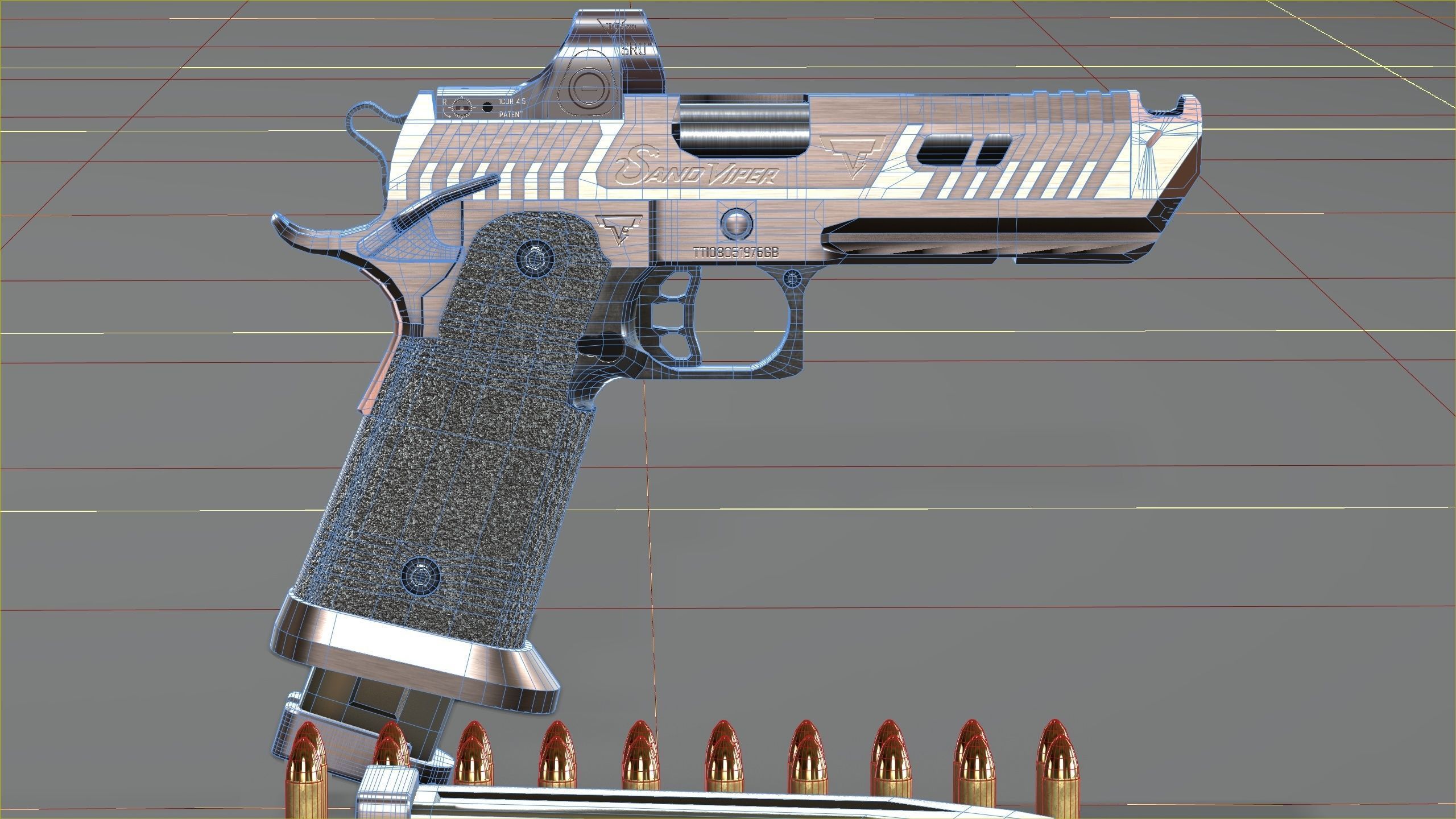 3D model TTI - Taran Tactical Innovations - Sand Viper VR / AR / low ...