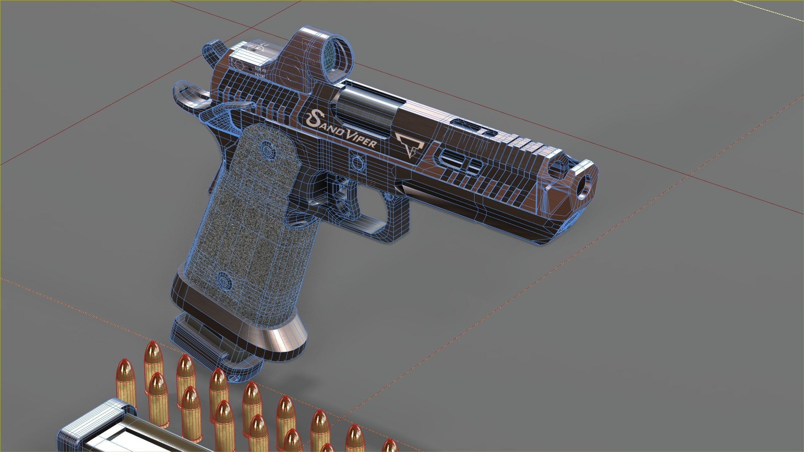3D model TTI - Taran Tactical Innovations - Sand Viper VR / AR / low ...